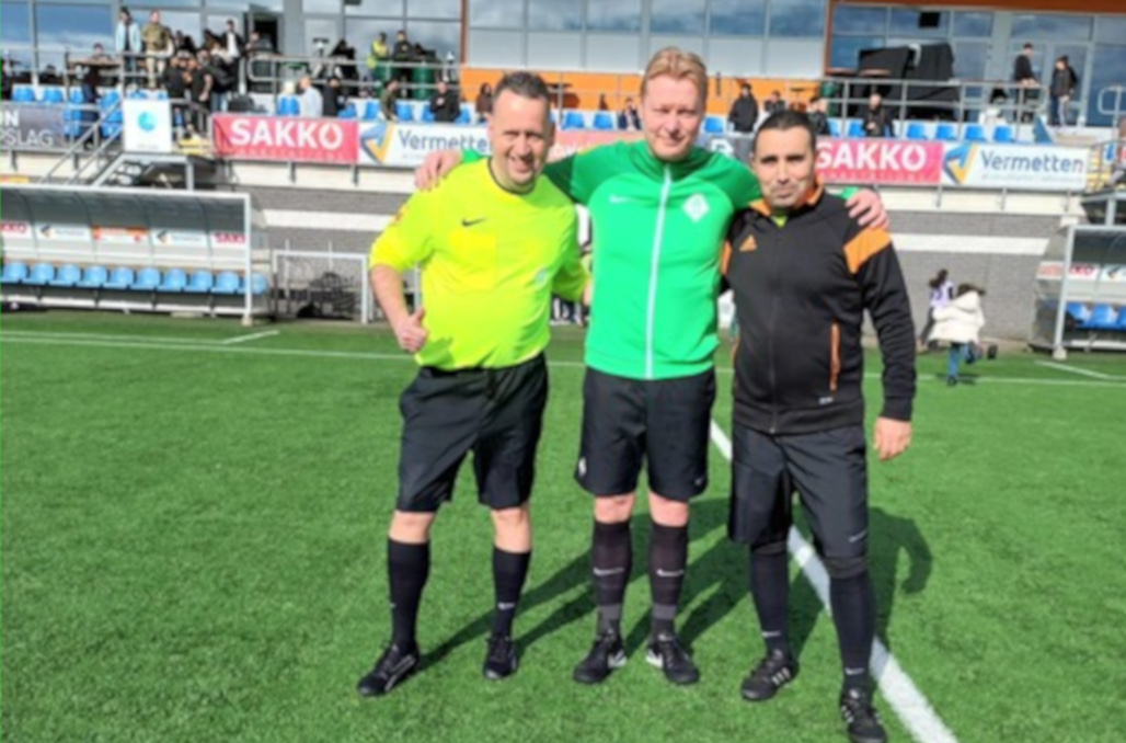 Pierre Koolen assistent scheidsrechter voor het goede doel | v.v.WHS
